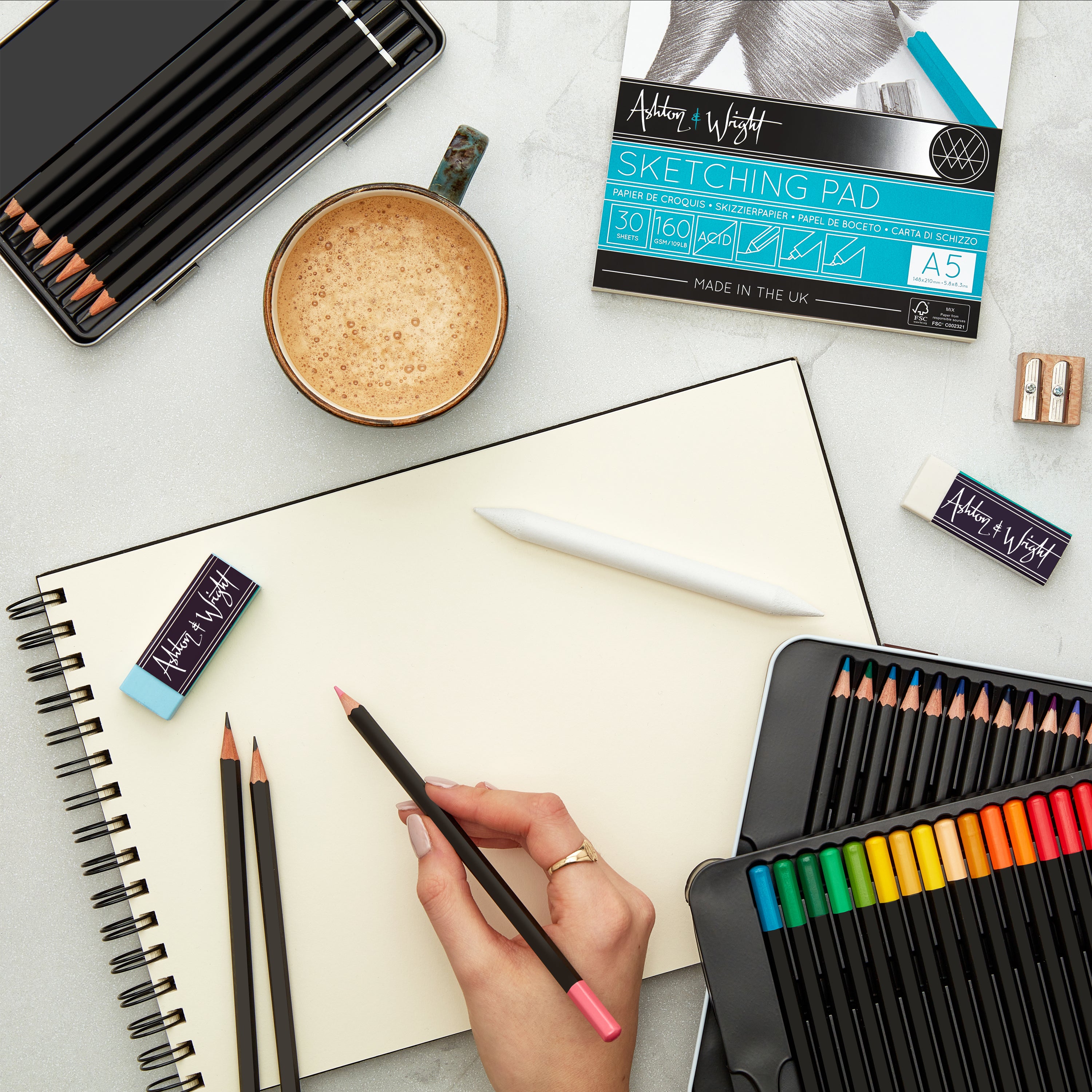 Sketchbooks – Ashton and Wright